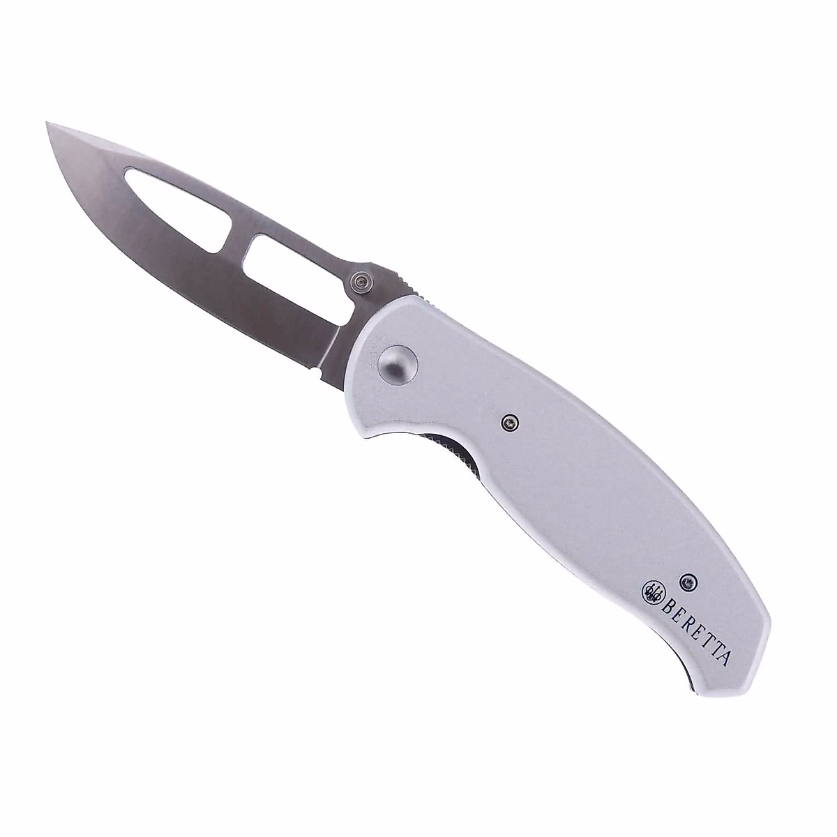 Beretta Airlight III Medium Silver AUS 8 Steel Abrasion & Corrosion Resistant Pocket Outdoor Camping Hunting Folding Knife