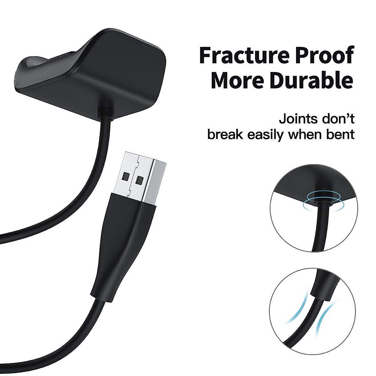 AWINNER Charger Cable Compatible with Samsung Galaxy Fit 2 (SM-R220),Replacement USB Charger Adapter Charge Cord Charging Dock for Galaxy Fit 2 Smart Watch