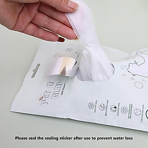 Pet Wipes for Cats, No Rinse Wipes Gloves for Dog Cleaning, Grooming Wipes Dog Cleaning Gloves, Wash Free Deodorizing Wipes, Cat Cleaning Wipes for, Ear, Eye & Paws (6pcs*2)