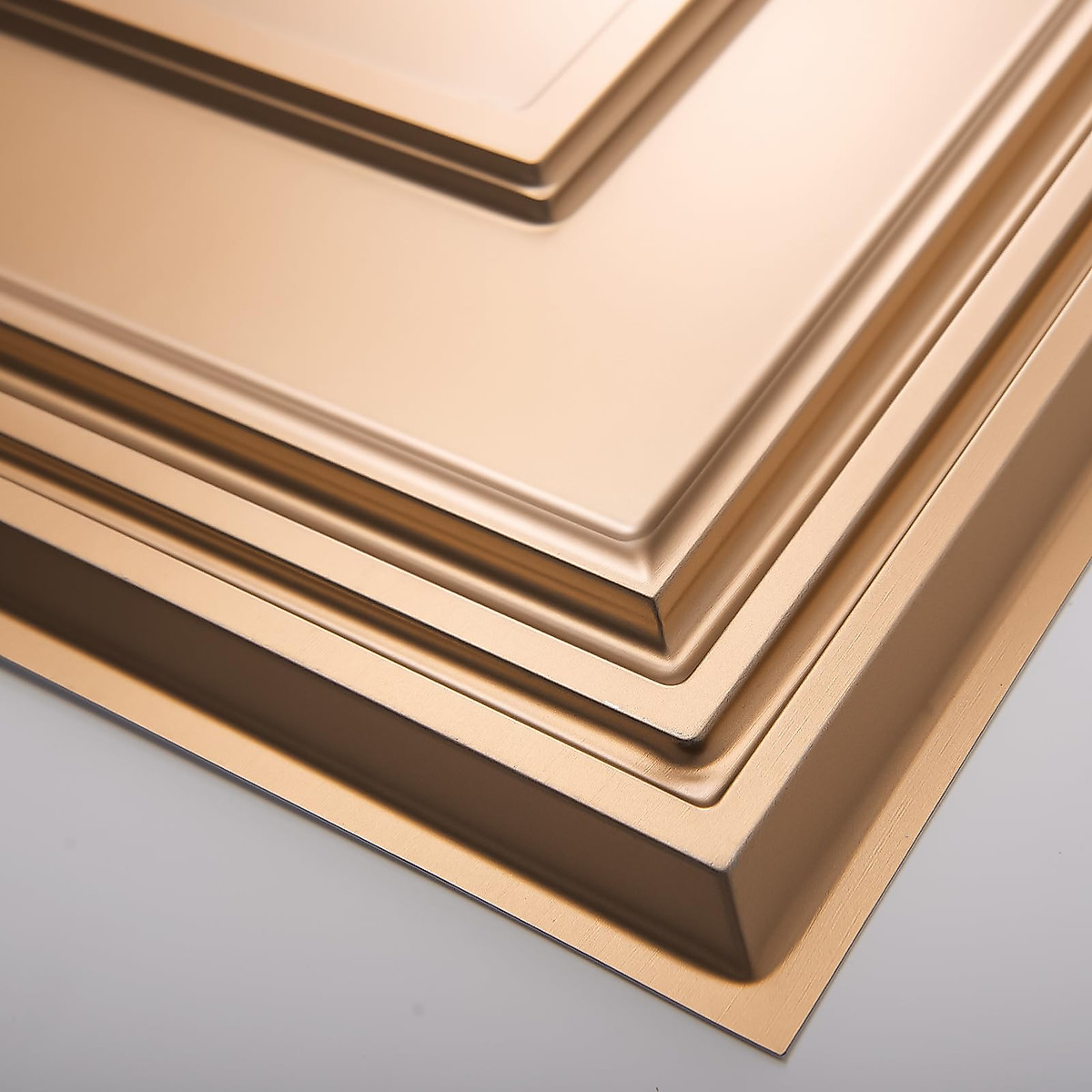 Art3d Drop Ceiling Tiles, 24x48in. Bronze (12-Pack)