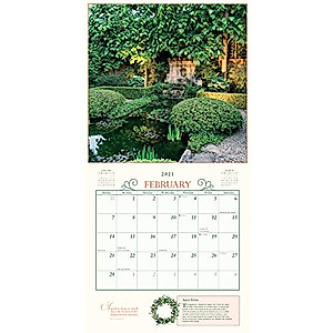 Secret Garden Wall Calendar 2021