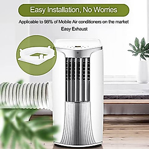 Portable Air Conditioner Exhaust Hose Coupler,Coupling,Window Adapter, 6.69inch KYR-35 Tube Connector Mobile Air Conditioning Accessories (6.69" Mobile Air Conditioning Coupler)