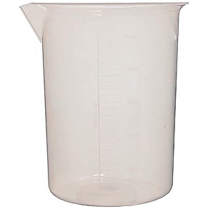 5000ml Premium Polypropylene Beakers, Euro Style, Molded Graduations, Karter Scientific (Pack of 2)