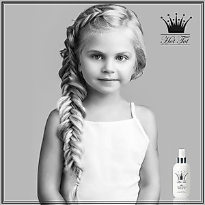 Hot Tot Conditioning Detangler, Weightless Conditioning Spray, Hair Care For Babies Toddlers and Children 8.0 oz.