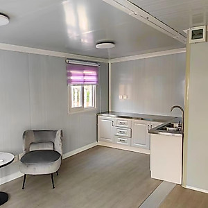 Folding Modular Container House Double Room 3 Modern Container House Bed 2 Room 40Ft Prefab Container Cold Room 20Ft