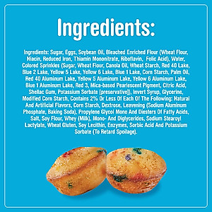 TastyKake Confetti Cake Mini Muffins, 5 Pouches per Box, 8 Oz, 8.0 Oz - 3 Pack