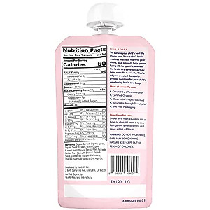 Cerebelly Baby Food Pouches – Spinach Apple Sweet Potato (4 oz, Pack of 6) - Toddler Snacks - 16 Brain-supporting Nutrients from Superfoods - Healthy Snacks, Gluten-Free, Non-GMO, No Added Sugar