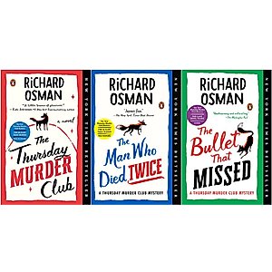 A Thursday Murder Club Mystery 3 Books Set - The Thursday Murder Club; The Man Who Died Twice; The Bullet That Missed (Paperback)