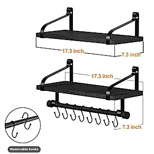 Love-KANKEI Wall Storage Floating Shelves Bundle (Contain 2 Items)