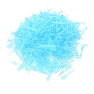 Laboratory Clear Blue Plastic Fine Tip Pipette Tips 1000ul 1ml 250 Pcs