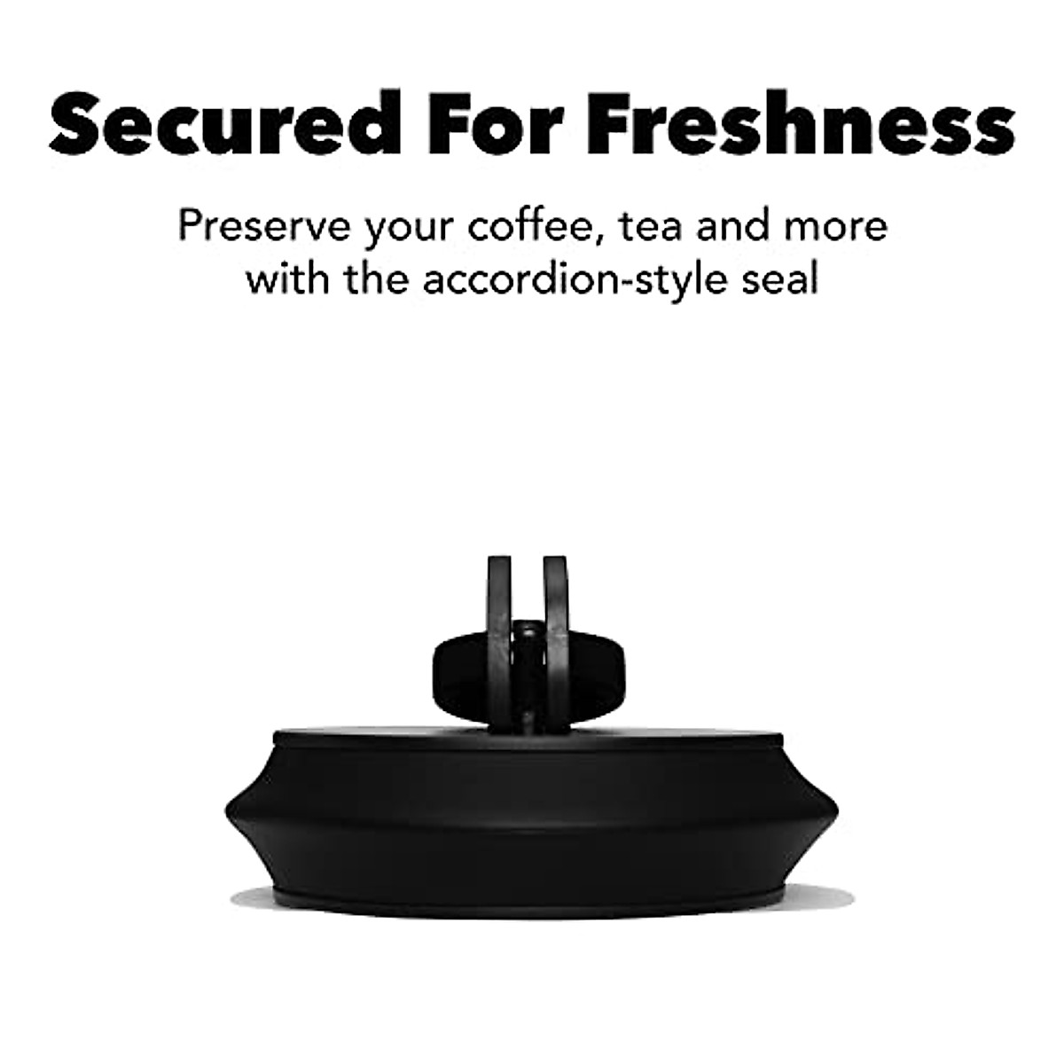 MiiR, Airtight Coffee Canister, Portable Storage for Coffee, Tea, and More, Stainless Steel Construction, Copper Matte