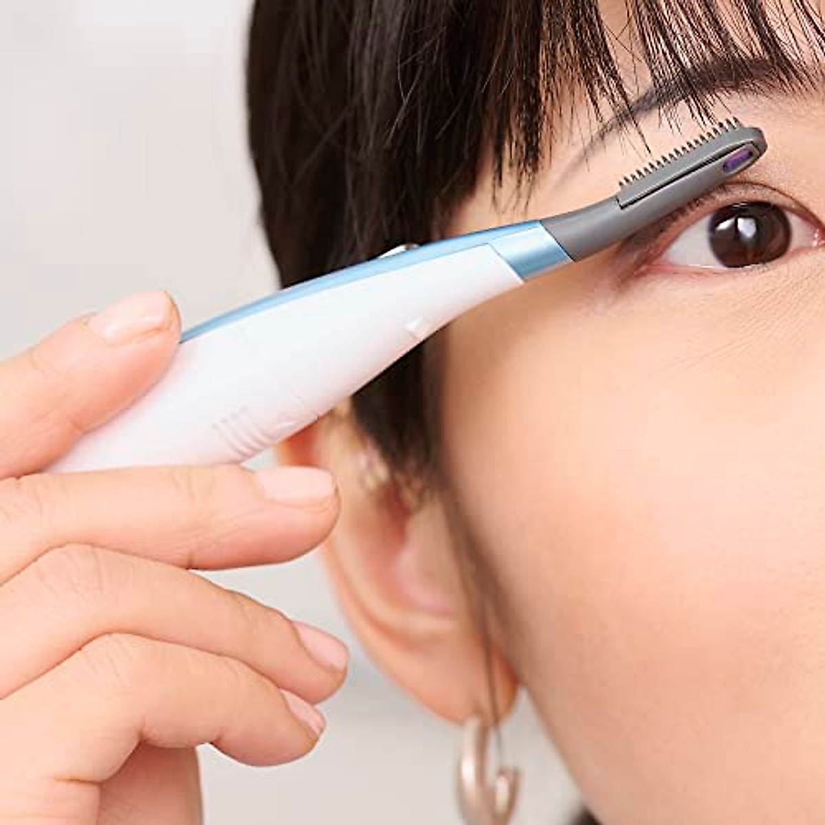 Panasonic Heated Eyelash Curler Comb With Non-Stick Silicone, Wand-Style - EH2351AC