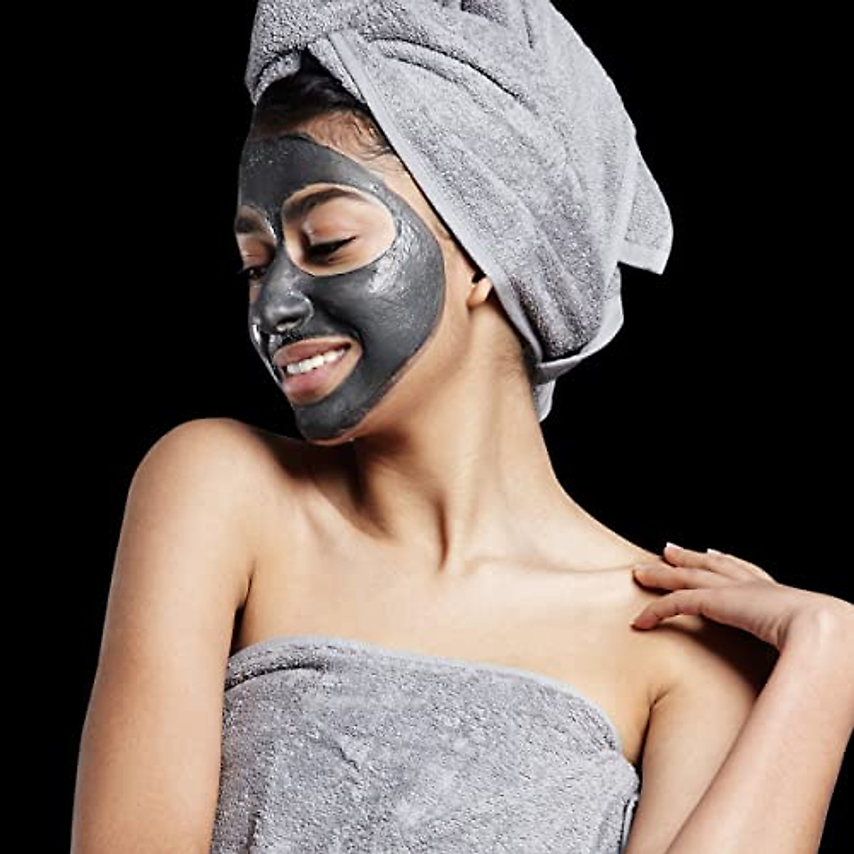 Freeman Limited Edition Pomegranate Peel-Off Facial Mask & Charcoal Black Sugar Mud Facial Mask Duo, Detoxifying, Removes Impurities & Hydrates Skin, Gift Set, 2 Count, 1.5 fl.oz./44 mL Tubes