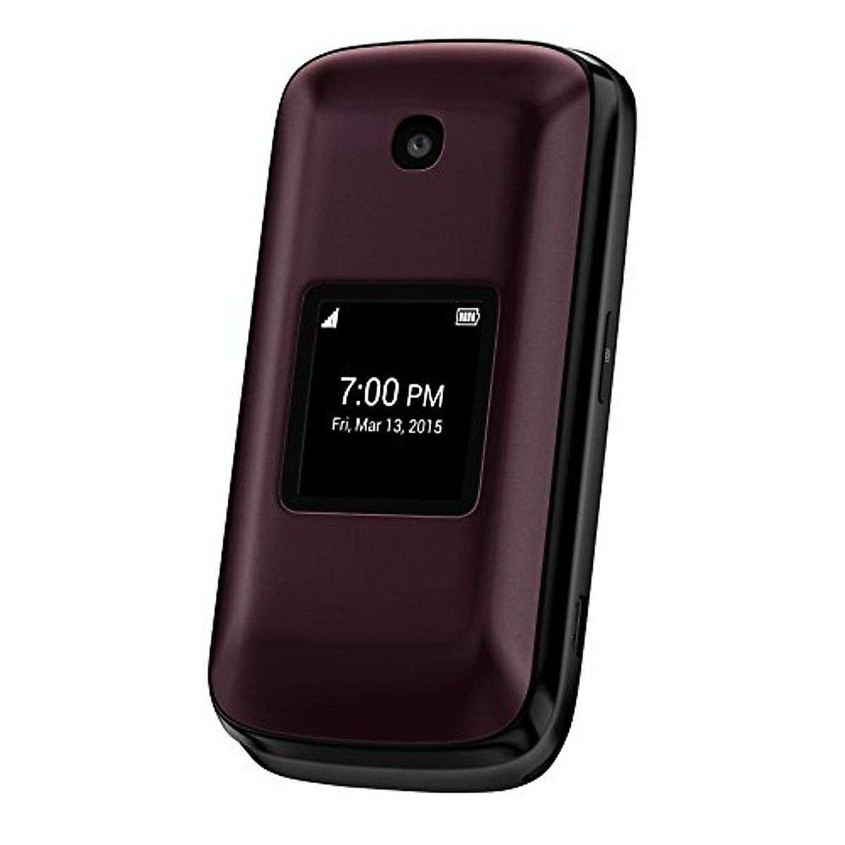 Alcatel OneTouch Retro, Reddish Black (Sprint)