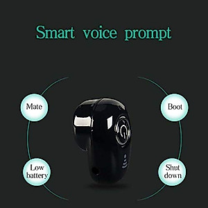 LUYANhapy9,Bluetooth Earphones S650 Portable Mini Wireless Stereo Bluetooth 4.1 Sports Earphone in-Ear Earbud,Khaki