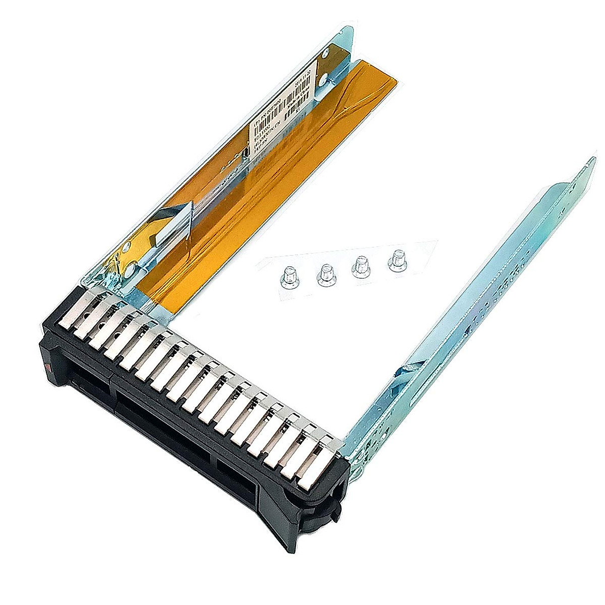 YUNDIAN 2-Pack 2.5" SAS SATA HDD Hard Disk Drive Caddy Tray Sled for IBM X3250 X 3550 X3650 M5 X 3850 X3950 X 6 M6 Series, 00E7600 L38552 (Not 3.5"!! 8 Screws Included) Replacement