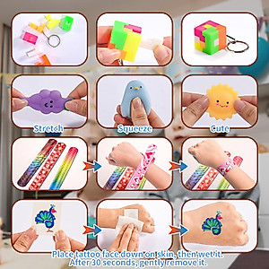 160 Pcs Party Favor Goodie Bags Stuffers for Kids, Prize Box Toys for Kids Classroom, Treasure Chest for Kids Prizes, Little Bulk Toys for Pinata Stuffers, Birthday Gift Fillers for Kids 4-8 8-12 3-5