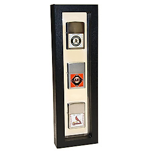 5 Challenge Coin/Casino Chip/Coins Display Case Box Frame Holder Shadowbox