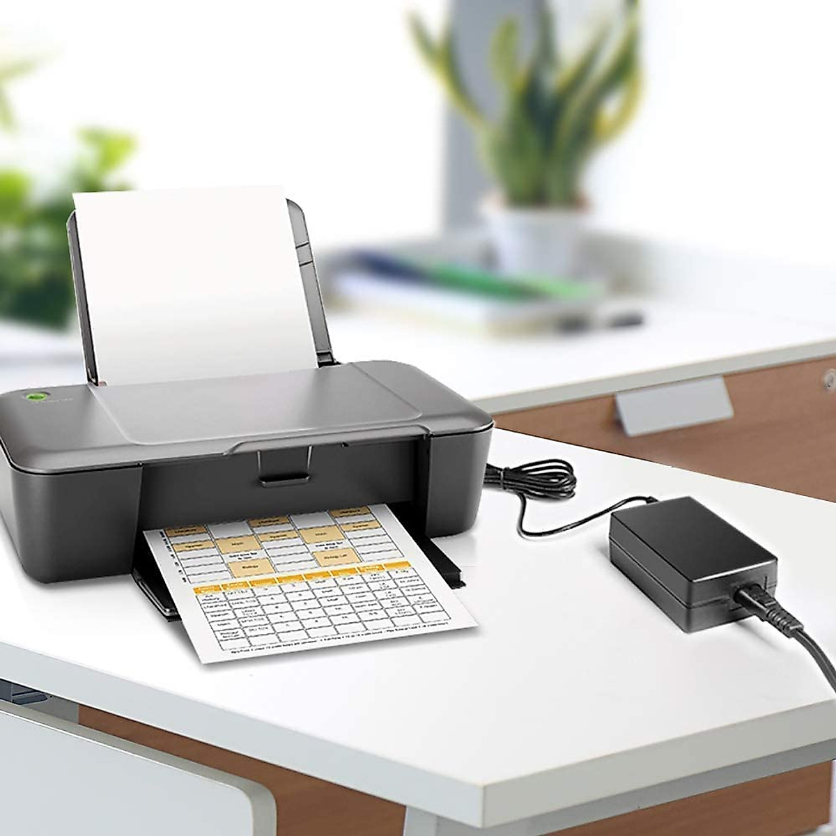 KFD AC Adapter 32V 1560MA for 0957-2271 0957-2269 0957-2286 HP OfficeJet 1315 2620 2645 3055 3515 4500 5500 6000 6200 6500 7500A C5180 C7280 J4660 DeskJet 3940; HP B210 C309 a, g, C310 C2780 Printer