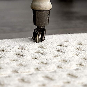 My Texas House Quail Hallow Rug - 7'8" X 10'10" Rectangle In Natural, High-Low, Geometric Design, Indoor Outdoor Patio And Home Decor