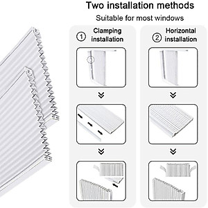 Window AC Insulation Panels - Windproof Air Conditioner Window Blocker, Energy Saving AC Side Panels | Energy Saving AC Side Draft Blockers, AC Insulation Panels for Preventing Heat Noise Sun Block