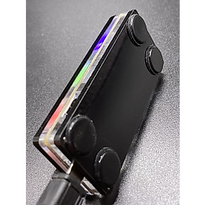 BTXETUEL Mini 3-Key Cut Copy Paste Keyboard Ctrl X C V Shortcut One Handed Keyboard RGB Macro Pad Gaming Mechanical Keyboard OSU Keypad Programmable Keyboard for Working and Gaming. (Black)