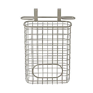 Spectrum Diversified Grid Bag Storage Satin Nickel