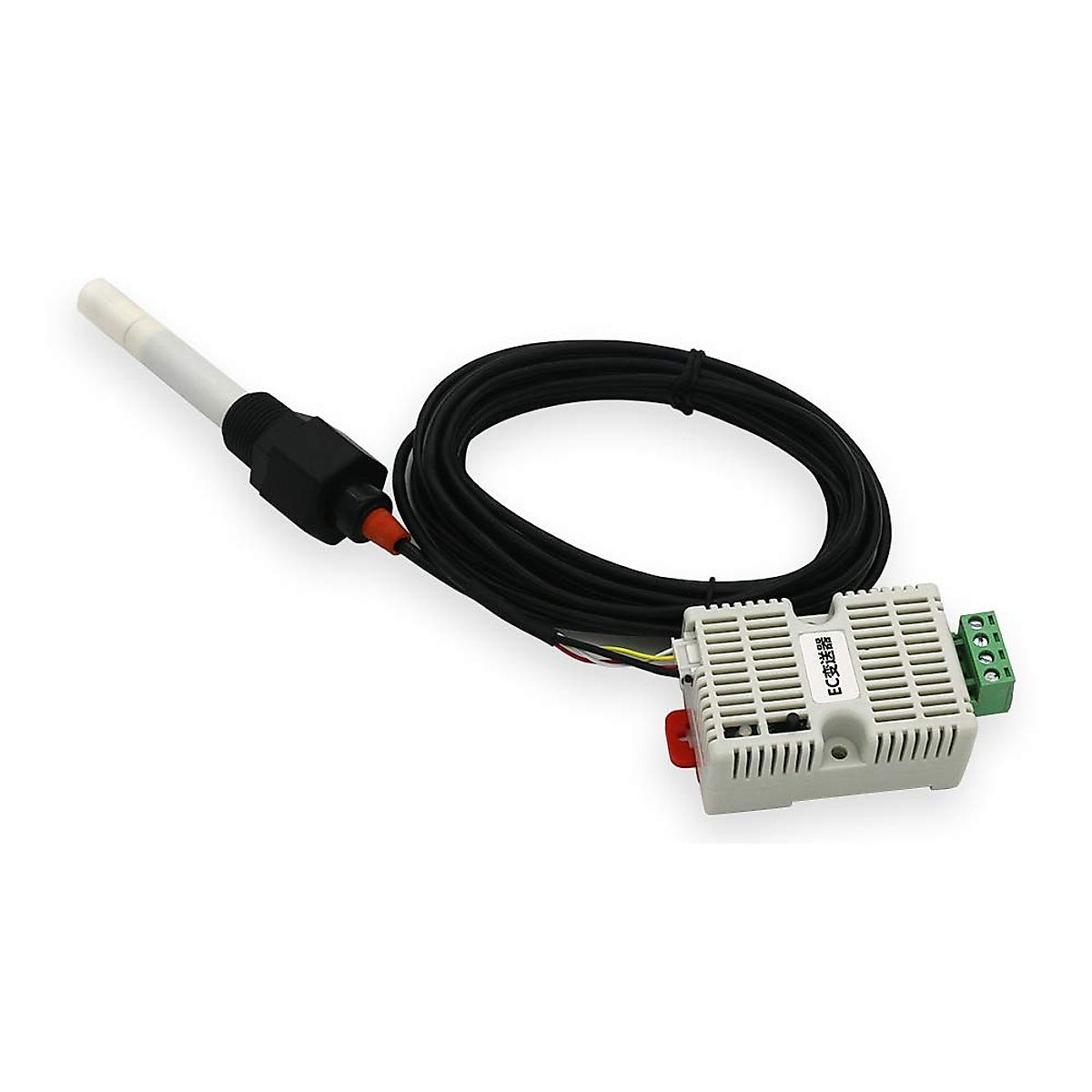 Taidacent Conductivity Transmitter EC Value Detection EC Sensor TDS Transmitter RS485 Voltage 4-20mA Online Water Quality Monitoring (4-20mA EC Transmitter (0-44000us/cm))