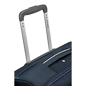 Samsonite Hand Luggage, Blue (Dark Blue), Spinner S, Lenght: 40 cm (55 cm-40 L)