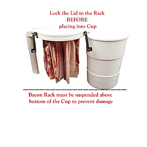 Stress Free Bacon in A Stress Filled World!! Wow Bacon Microwave Cooker New P10 Model! No Splatter or Mess! Over 2,000 Amazon reviews 4+ / 5 Quality USA Manufacturing and Wow Customer Service!