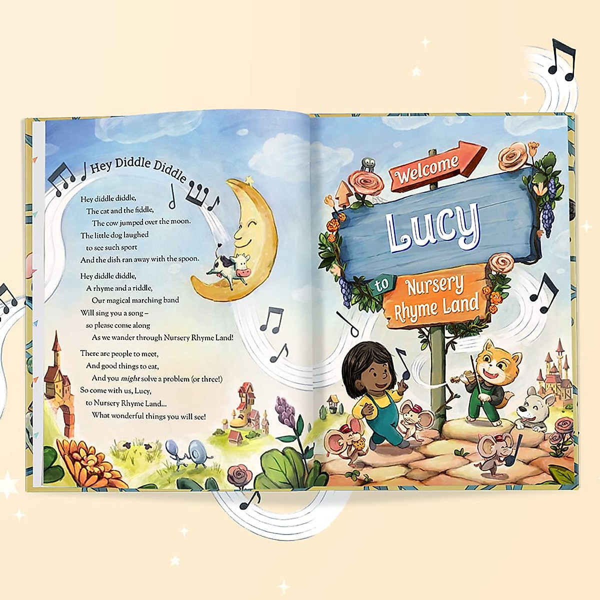 Your Treasury of Nursery Rhymes - A Personalized Book for Babies & Children - Wonderbly (Softcover)