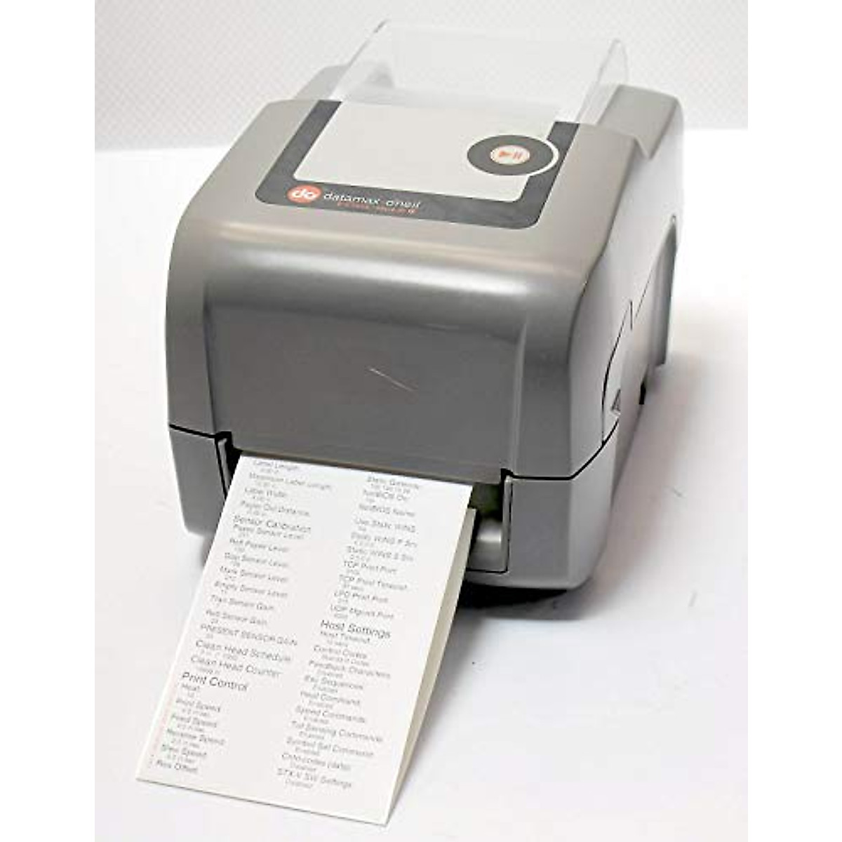Datamax EA2-00-0J005A00 E-4205A Mark III Desktop Printer, DT, SER/PAR/USB/Ethernet, 203 DPI, 5 IPS, 64 MB Flash/16 MB DRAM, DPL, PL-Z/PL-E, Adjacent Media Sensor, Tear Edge, LED/Button, Power Supply