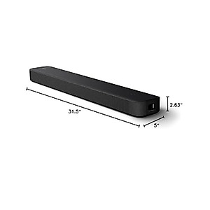 Sony HTS2000.UC2 3.1ch Dolby Atmos Soundbar Bundle with 2 YR CPS Enhanced Protection Pack