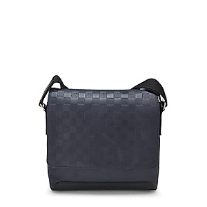 Louis Vuitton, Pre-Loved Navy Damier Infini District Messenger PM, Navy