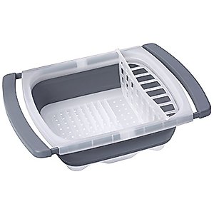 Prepworks by Progressive Collapsible Over-The-Sink Dish Drainer
