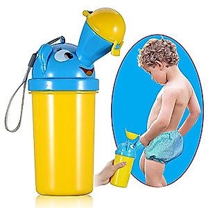 ONEDONE Portable Baby Child Potty Urinal Emergency Toilet for Camping Car Travel and Kid Potty Pee Training (boy) …