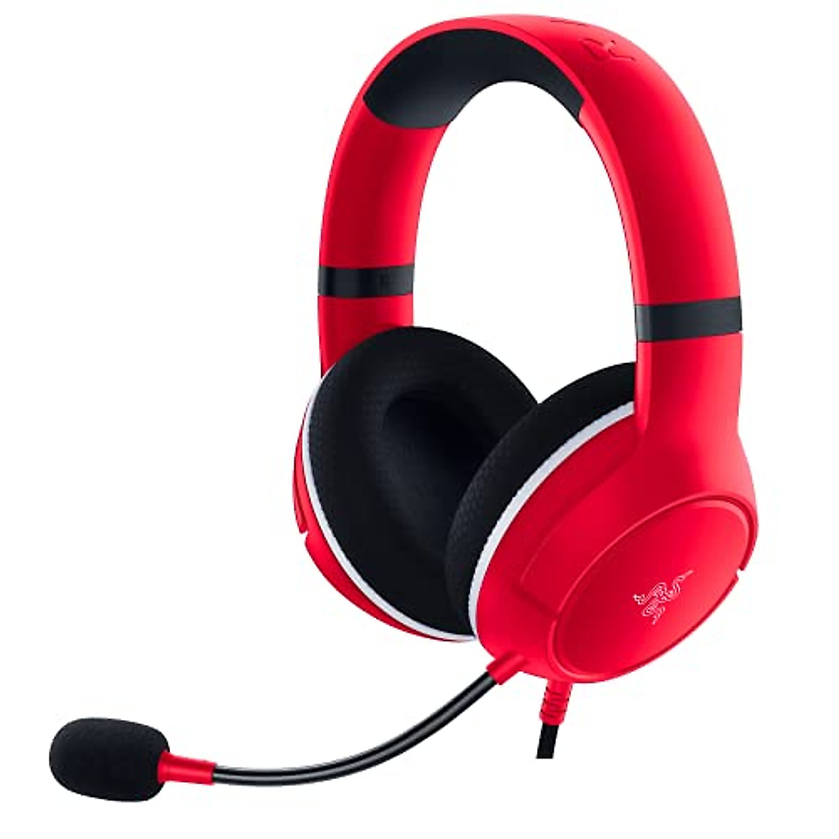 Razer Kaira X Wired Headset for Xbox Series X|S, Xbox One, PC, Mac & Mobile Devices: TriForce 50mm Drivers - HyperClear Cardioid Mic - Memory Foam Ear Cushions - On-Headset Controls - Pulse Red