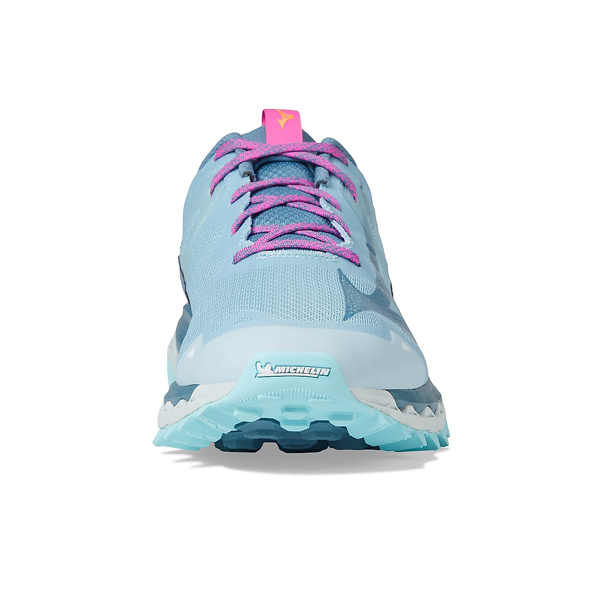 Mizuno Women's Wave Mujin 9 Running Shoe, Forget Me Not/Nimbus Cloud, 8.5