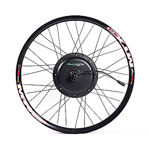 EBIKELING Waterproof Ebike Conversion Kit for Electric Bike 700C Rear Wheel Electric Bicycle Hub Motor Kit with Mountain Bike Rim 1500W 1200W 750W 500W Electric Bike Conversion Kit