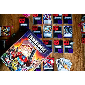 Renegade Game Studios Transformers Deck-Building Game 1-5 players ages 13+ to enjoy in 45-90 min. Play competitively or as a solo/cooperative game