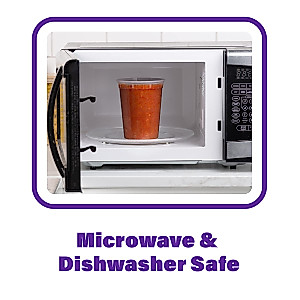 Pantry Value [Case of 240 32 oz. Plastic Food Storage Deli Containers with Lids, Disposable Soup Containers With Lids - Perfect for Storing Soups, Sauces, and Snacks