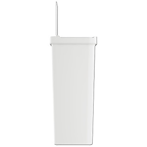 iTouchless Prime 13.2 Gallon Sensor Trash Can, Slim and Space-Saving, Durable Dent-Proof Construction, Automatic Bin White Color Great for Kitchen, Home, Office, Business, Garage, Plastic