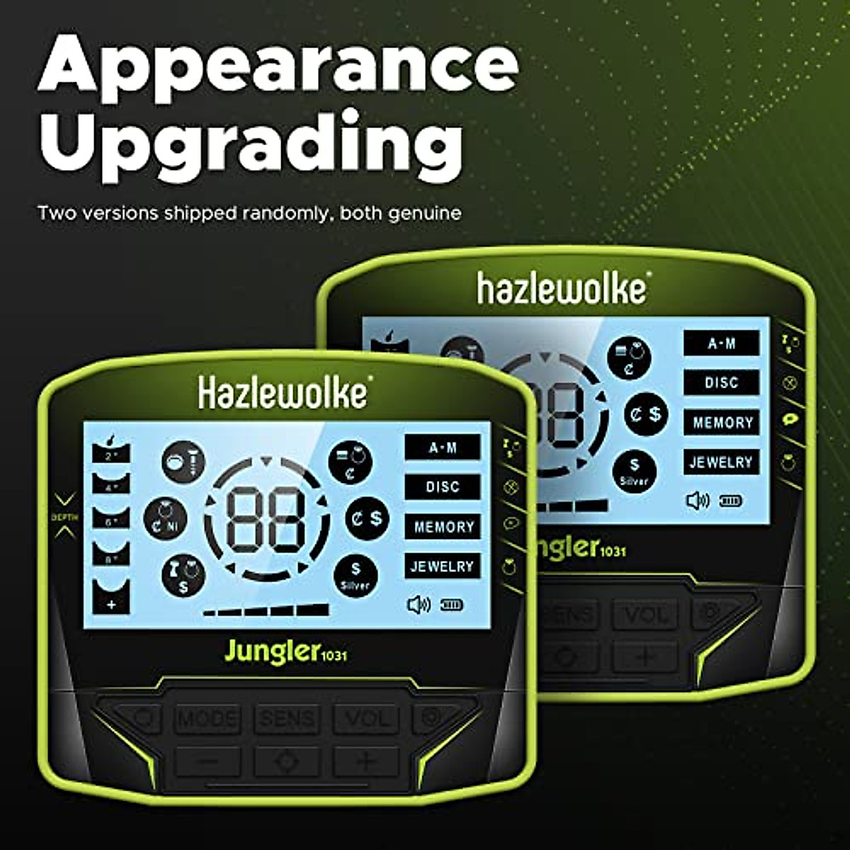 Metal Detector for Adults, 5 Professional Mode with Higher Accuracy 10” Waterproof Coil for Gold Detecting