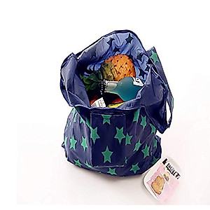 Sinha Reusable Shopping Grocery Tote Bags Large 50LBS , Foldable and Washable Practical Gifts ( 6 pack)