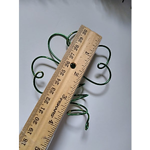 Green & Gold Shamrock Mini Tree Topper For Small St Patrick's Day Trees