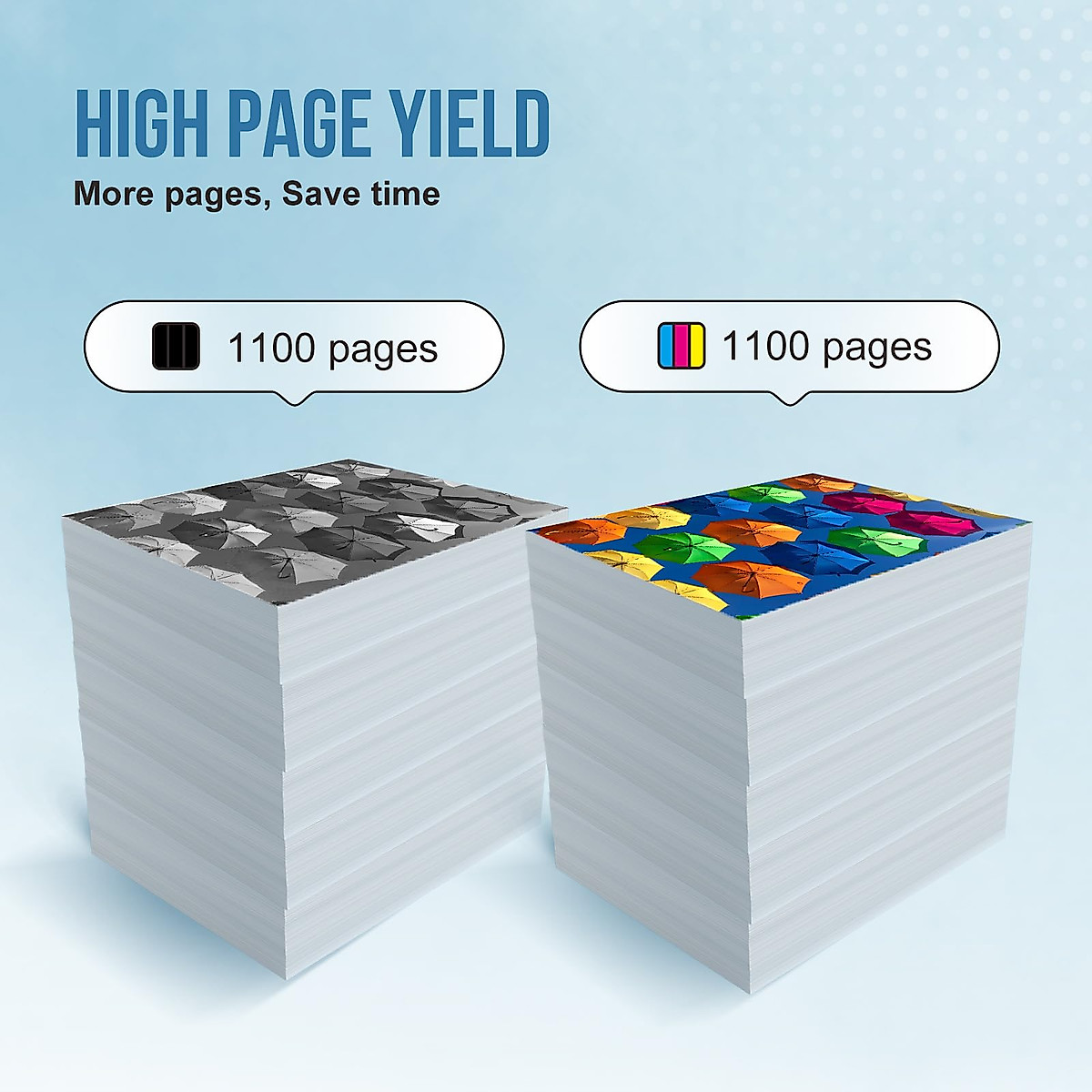 Onorigi Remanufactured Ink Cartridge Replacement for Epson 822 XL to use for Workforce Pro WF-3820 WF-4833 WF-4830 WF-4820 Printer