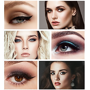 Boobeen Waterproof Gel Eyeliner Smudge-proof Eye Liner Gel Makeup Set High Pigment Easy to Apply Long-lasting For All Day