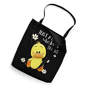 Just a Girl Who Loves Ducks - Cute Duck Lover Owner Tote Bag