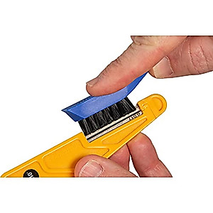 MusicNomad Diamond Coated Nut File Complete Shop Set - 16 pc. w/Storage Case + Cleaning Brush