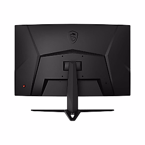 MSI 32" FHD 1500R Curvature Non-Glare Super Narrow Bezel 1ms 1920 x 1080 165Hz Refresh Rate Tilt Adjustment FreeSync Curved Gaming Monitor (Optix G32C4), Black (Renewed)